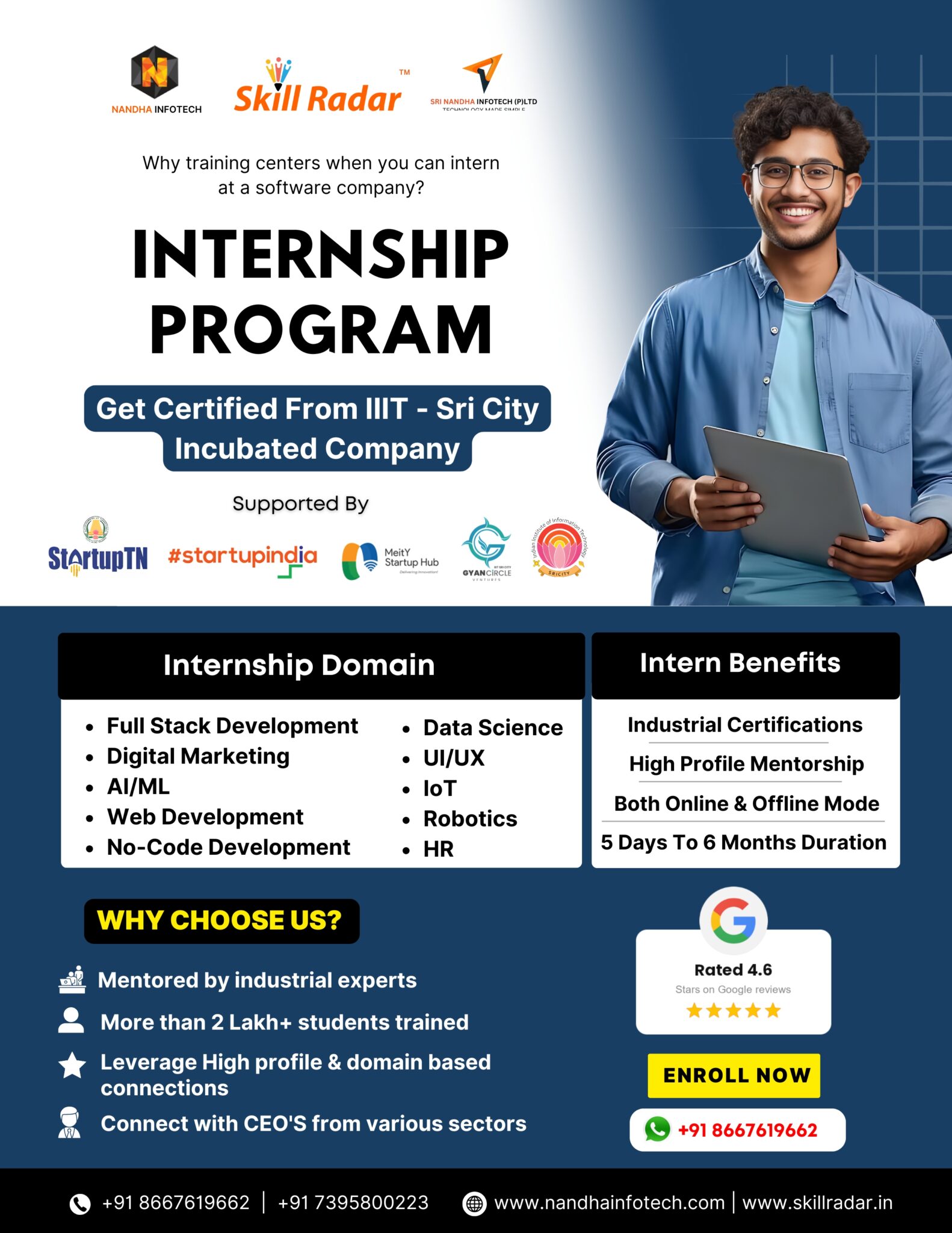 Industrial Internship Program - Nandha Infotech - Best Web Design ...